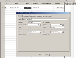 ProjectLibre Tutorial Part 1: Creating Your First Project