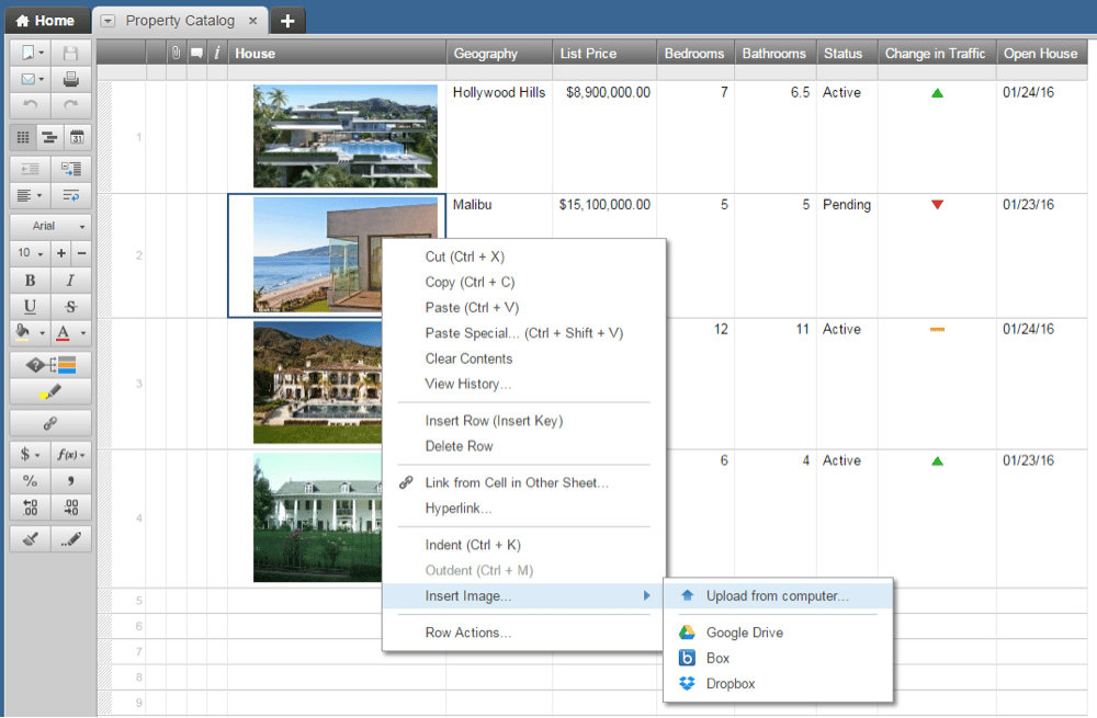 Smartsheet: Insert Images into Your Sheets and See Them