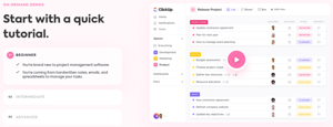 ClickUp Tutorials & Courses | project-management.com