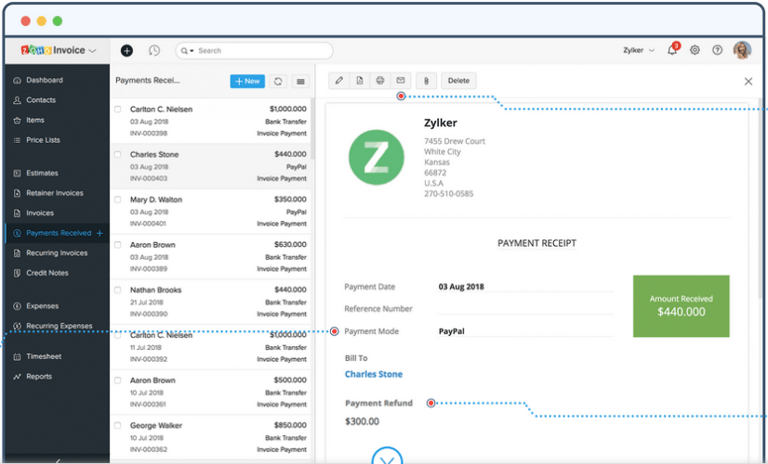 Zoho Invoice Review | Features, Pricing & User Reviews