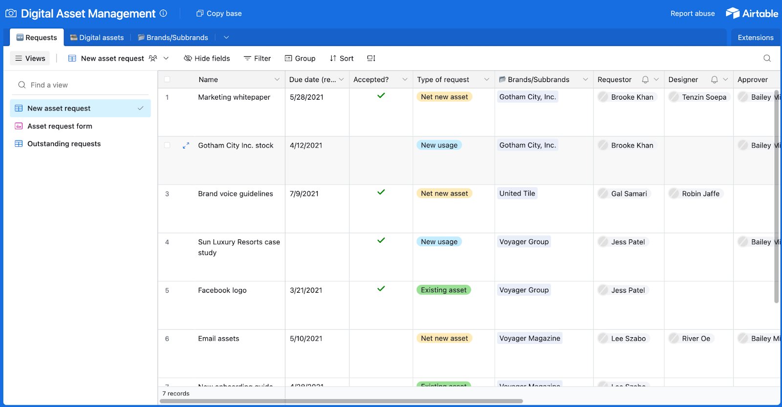 10 Digital Asset Management Templates for File Tracking