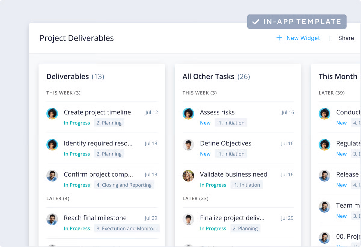 Project Tracker Template: Free, Simple, & Customizable